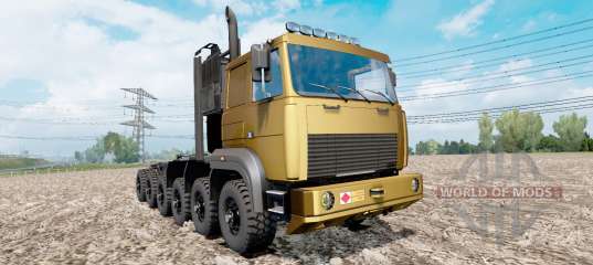 MAZ prototype 12x12 for Euro Truck Simulator 2