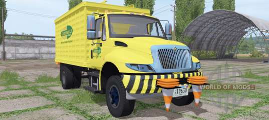 International DuraStar chipper truck for Farming Simulator 2017