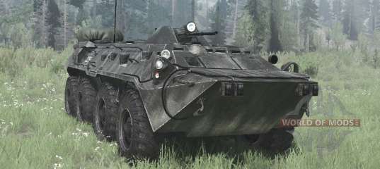 BTR-80 (GAZ-5903) for MudRunner