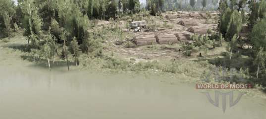 Three lumberjack for MudRunner