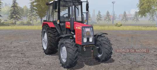 MTZ Belarus 820.4 moderately red for Farming Simulator 2013