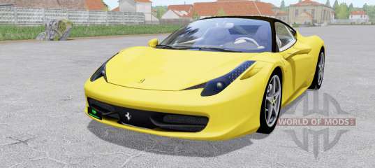 Ferrari 458 Italia 2009 for Farming Simulator 2017