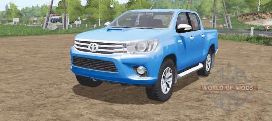 Toyota Hilux 4x4 Double Cab 2015 for Farming Simulator 2017
