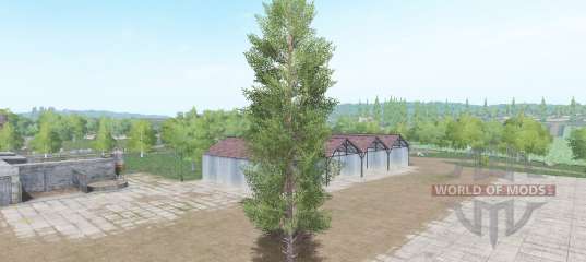 Trees set for Farming Simulator 2017