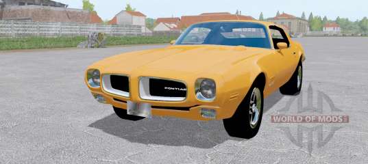 Pontiac Firebird (228-87) 1970 for Farming Simulator 2017