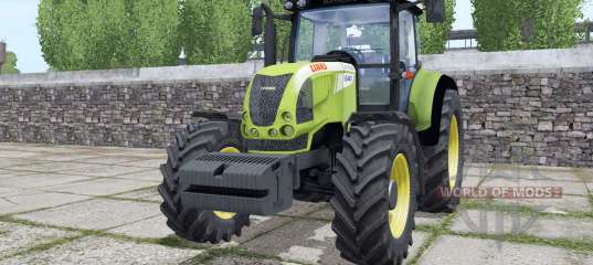 Claas Ariⱺn 640 for Farming Simulator 2017