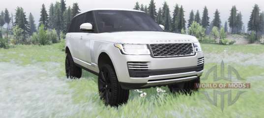 Land Rover Range Rover SVA LWB (L405) 2017 for Spin Tires
