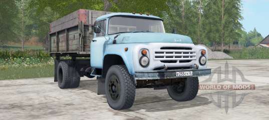 ZIL-MMZ-554 soft-blue color for Farming Simulator 2017