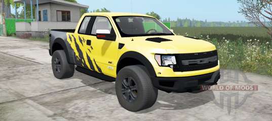 Ford F-150 SVT Raptor SuperCab 2009 for Farming Simulator 2017