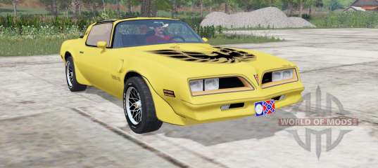 Pontiac Firebird Trans Am 1977 for Farming Simulator 2017