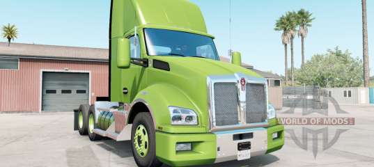 Kenworth T880 android green for American Truck Simulator