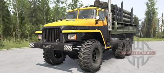 Ural-375Д Major v1.2 for MudRunner