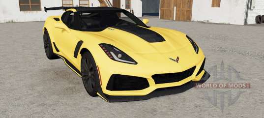 Chevrolet Corvette ZR1 (C7) 2019 for Farming Simulator 2017