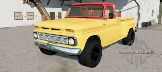 Chevrolet C10 Stepside 1966 for Farming Simulator 2017