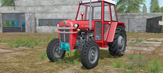 IMT 533 DeLuxe deep carmine pink for Farming Simulator 2017