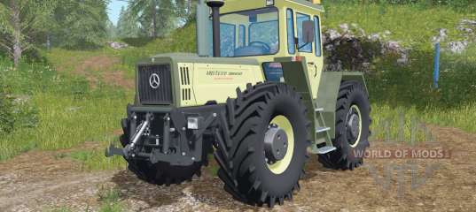 Mercedes-Benz Trac 1800 full animation for Farming Simulator 2017