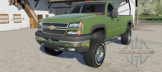 Chevrolet Silverado 2500 HD Regular Cab 2006 for Farming Simulator 2017