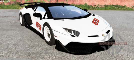 Lamborghini Aventador SVJ 2018 for BeamNG Drive