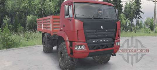 KamAZ-4350 for Spin Tires