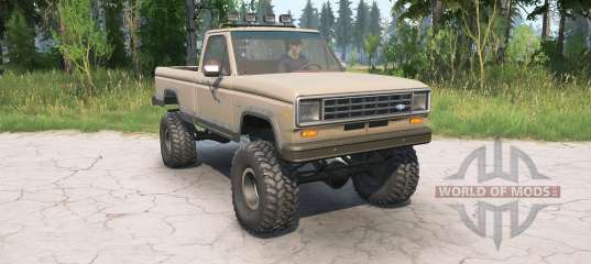 Ford Ranger Regular Cab Styleside 1983 for MudRunner