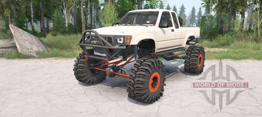 Toyota Hilux Xtra Cab 1991 crawler for MudRunner