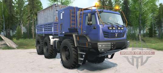 KamAZ-6345 Арктикɑ for MudRunner