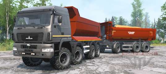 MAZ-6516В9 for MudRunner
