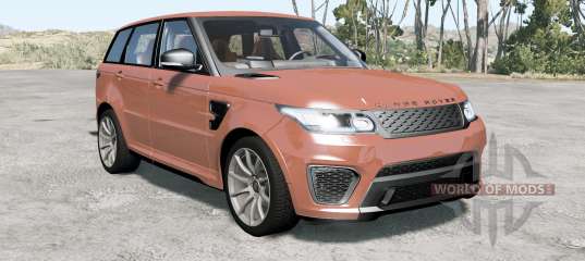 Range Rover Sport SVR 2015 for BeamNG Drive