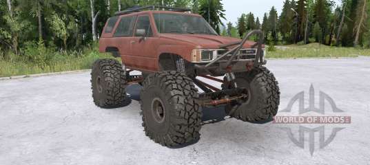 Toyota 4Runner (LN61) lifted for MudRunner