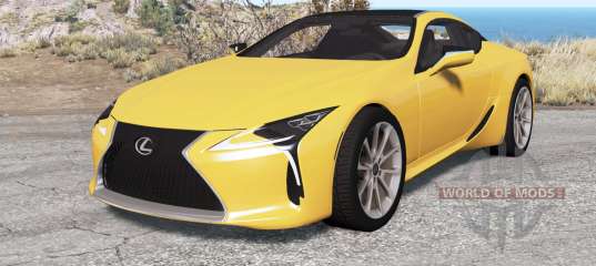 Lexus LC 500 2017 v1.1 for BeamNG Drive