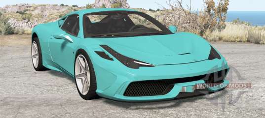 Ferrari 458 Speciale 2014 for BeamNG Drive