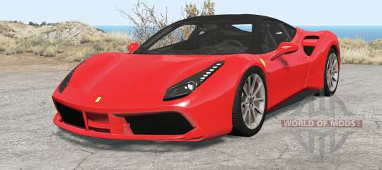 Ferrari 488 GTB 201ⴝ for BeamNG Drive