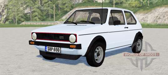 Volkswagen Golf GTI 3-door (Typ 17) 1976 for Farming Simulator 2017