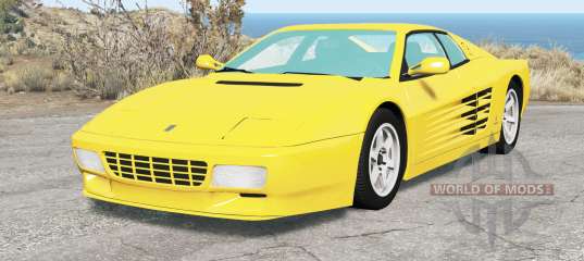 Ferrari 512 TR 19୨1 for BeamNG Drive