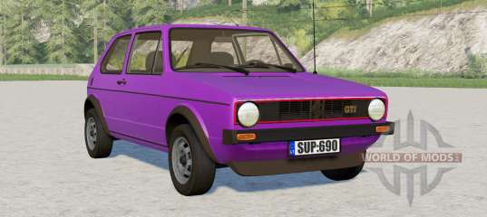 Volkswagen Golf GTI 3-door (Typ 17) 1୨76 for Farming Simulator 2017