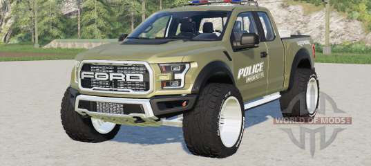 Ford F-150 Raptor 2017〡Emergency Edition for Farming Simulator 2017