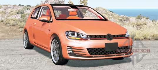 Volkswagen Golf GTI 3-door (Typ 5G) 2013 for BeamNG Drive