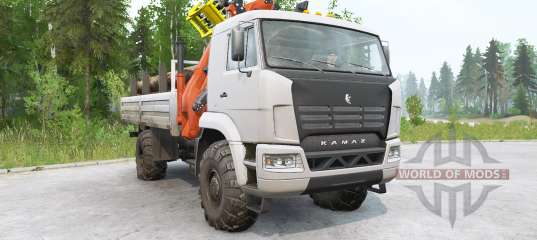 Kamaz 4350〡th of the chassis variant for MudRunner
