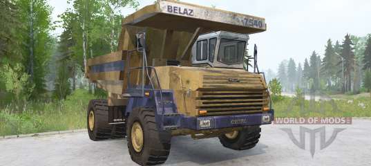 Belaz-7540 for MudRunner