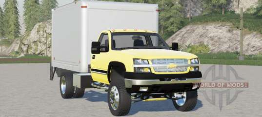 Chevrolet Silverado 3500 Box Truck for Farming Simulator 2017