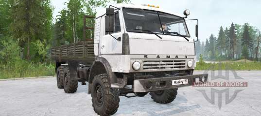 Kamaz-43114 6x6 for MudRunner