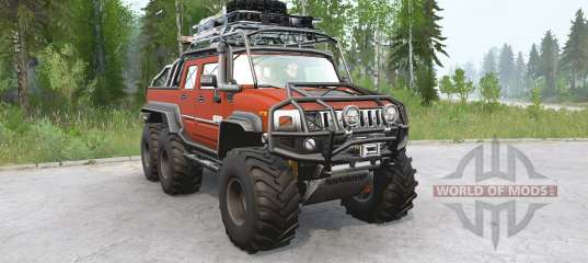Hummer H2 SUƮ 6x6 for MudRunner