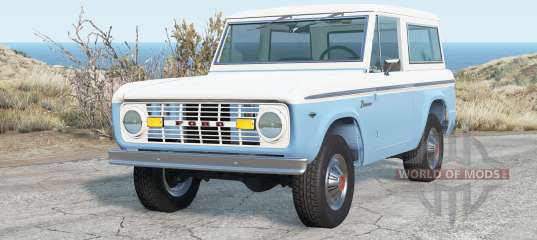 Ford Bronco Wagon 1975 for BeamNG Drive