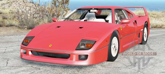 Ferrari F40 1989 for BeamNG Drive