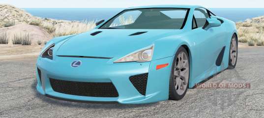 Lexus LFA 2011 for BeamNG Drive
