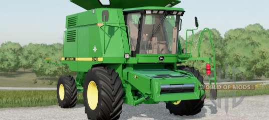 John Deere 9600〡grain tank extension options for Farming Simulator 2017