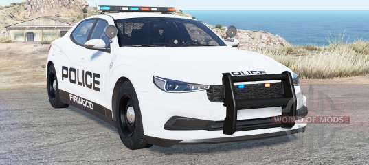 Bruckell Bastion Police Skin Pack for BeamNG Drive