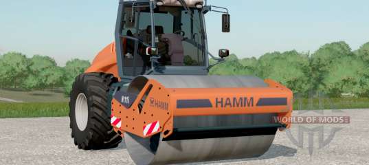 Hamm H 11i〡single drum compactor for Farming Simulator 2017