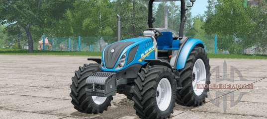 New Holland T5 series〡2 tire types for Farming Simulator 2017