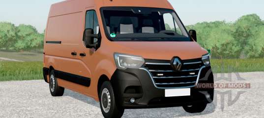 Renault Master L2H2 Van 2019 for Farming Simulator 2017